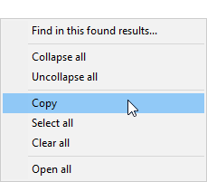 Right click copy always copies whole line in find results · Issue #6041 ...