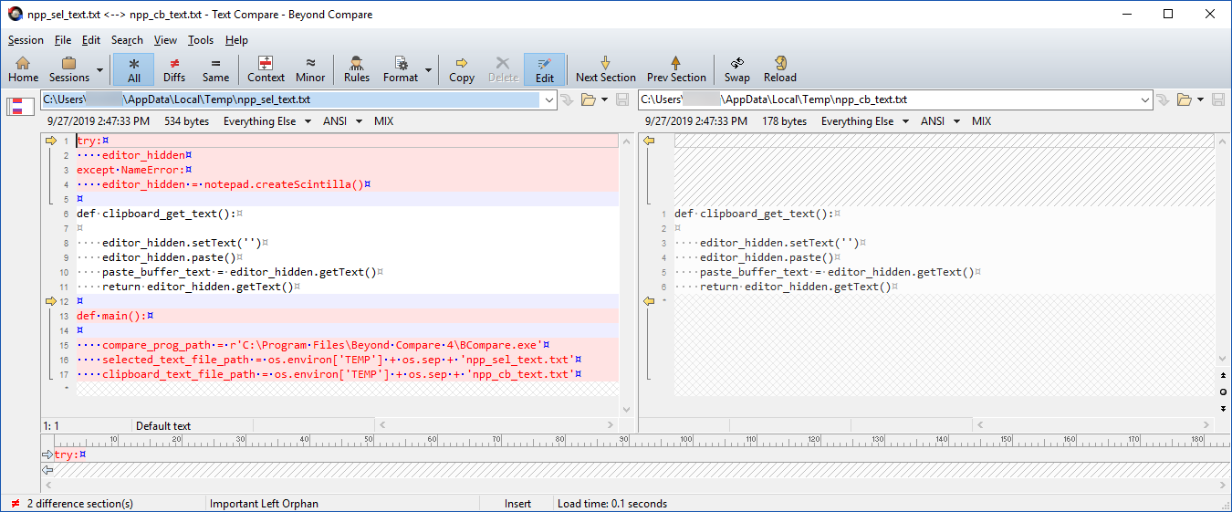 Feature request: `Compare Selection with Clipboard` · Issue #6177 ...