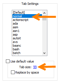 Set tab-width to 4 for Find-result window output · Issue #8406 · notepad-plus-plus/notepad-plus ...