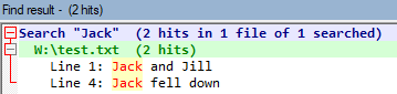 Find-in-Finder produces hit when it shouldn't when searching in previously found lines · Issue ...