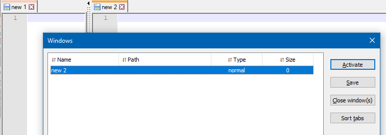 Bug when using Window menu to close last file open in second view ...