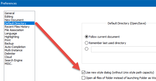 Misleading error message when saving a file with illegal characters ...
