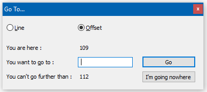 "Go To..." window doesn't update when left open · Issue #8797 · notepad ...
