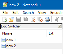 File closed in second view not removed from Document List panel (aka Doc Switcher) · Issue #8800 ...