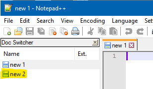 File closed in second view not removed from Document List panel (aka Doc Switcher) · Issue #8800 ...