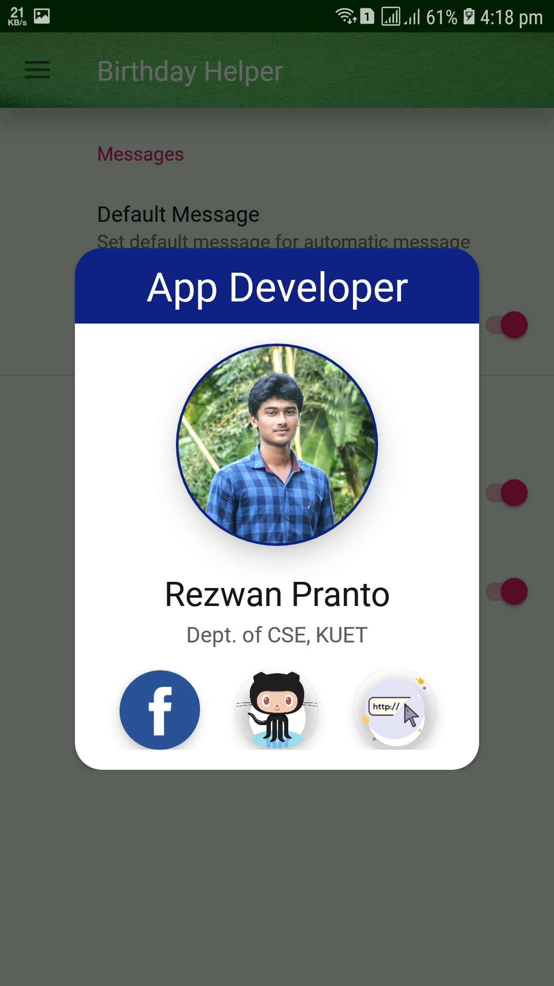 GitHub - rezwancs/Birthday: birthday helper
