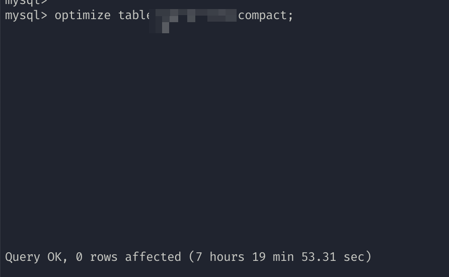 bug: `SELECT/OPTIMIZE` command would be very slow after import many small files through `COPY ...