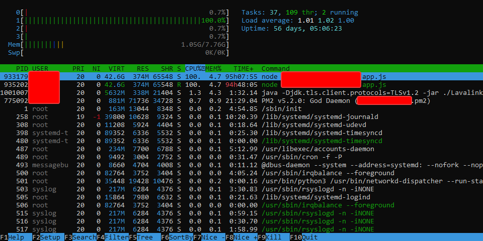 Bot randomly uses all available CPU · Issue #357 · esmBot/esmBot · GitHub
