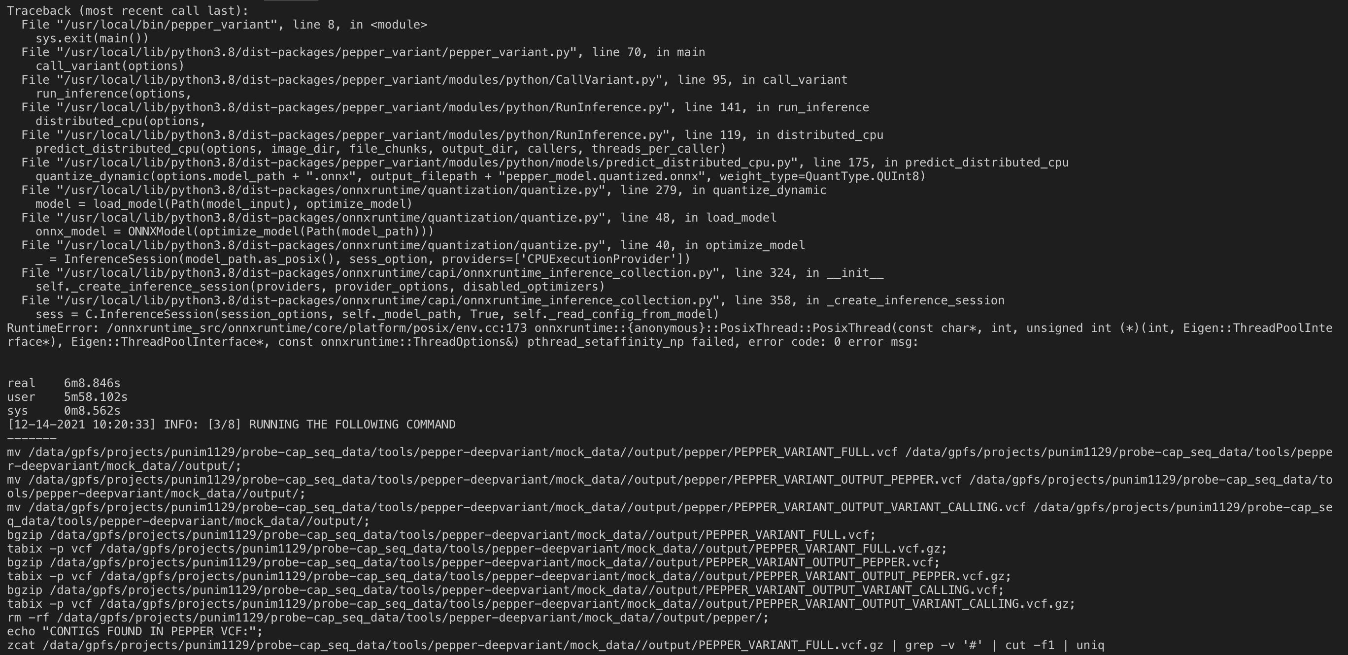 failed after PEPPER step · Issue #497 · google/deepvariant · GitHub