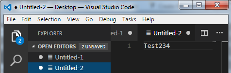 Context menu for unsaved buffers not appearing after selecting one ...