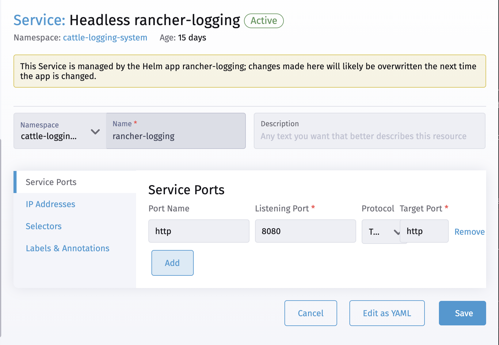 Inconsistent Toggle On View Vs Edit For Yamlconfig · Issue 2345