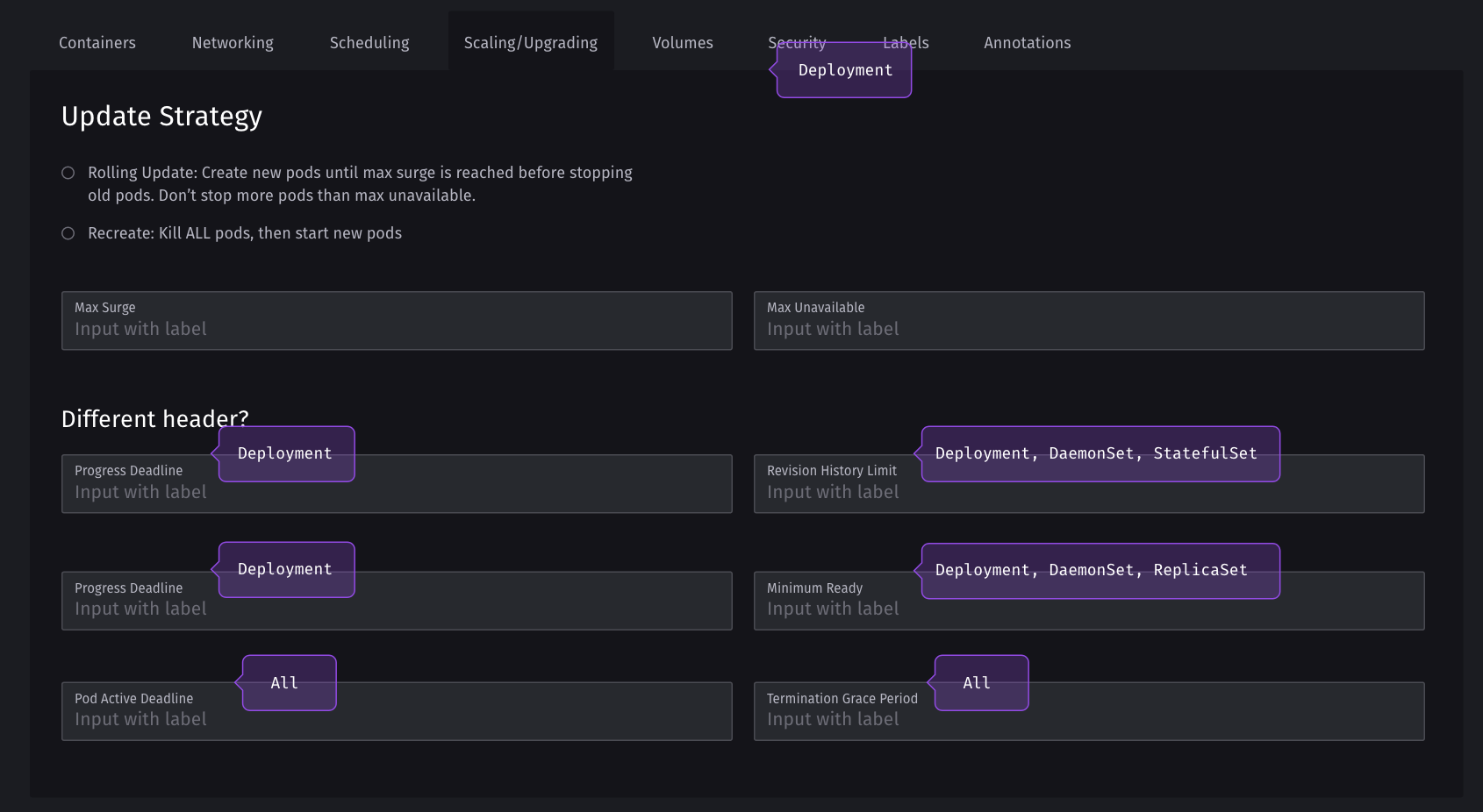 Workloads - Create · Issue #637 · rancher/dashboard · GitHub