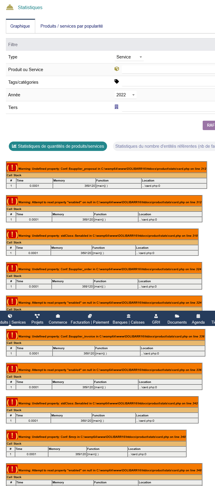 warning "undefined...." php 8 · Issue #21153 · Dolibarr/dolibarr · GitHub