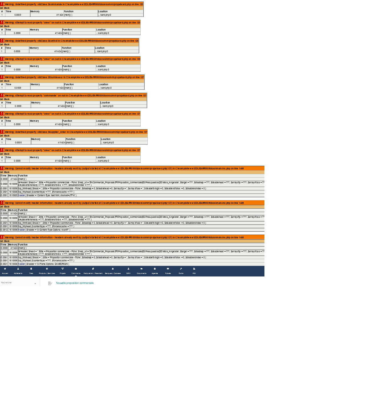 warning "undefined...." php 8 · Issue #21153 · Dolibarr/dolibarr · GitHub
