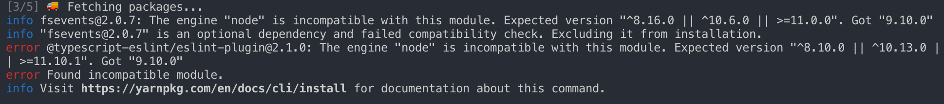 fsevents需求node版本太高 · Issue #3158 · umijs/umi · GitHub
