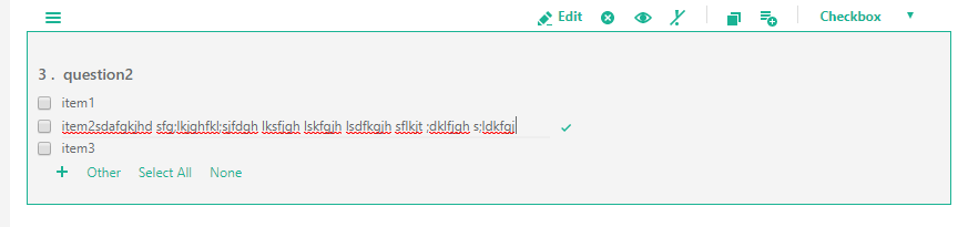 I cannot see text I am typing for Surveyjs creator Question title or ...