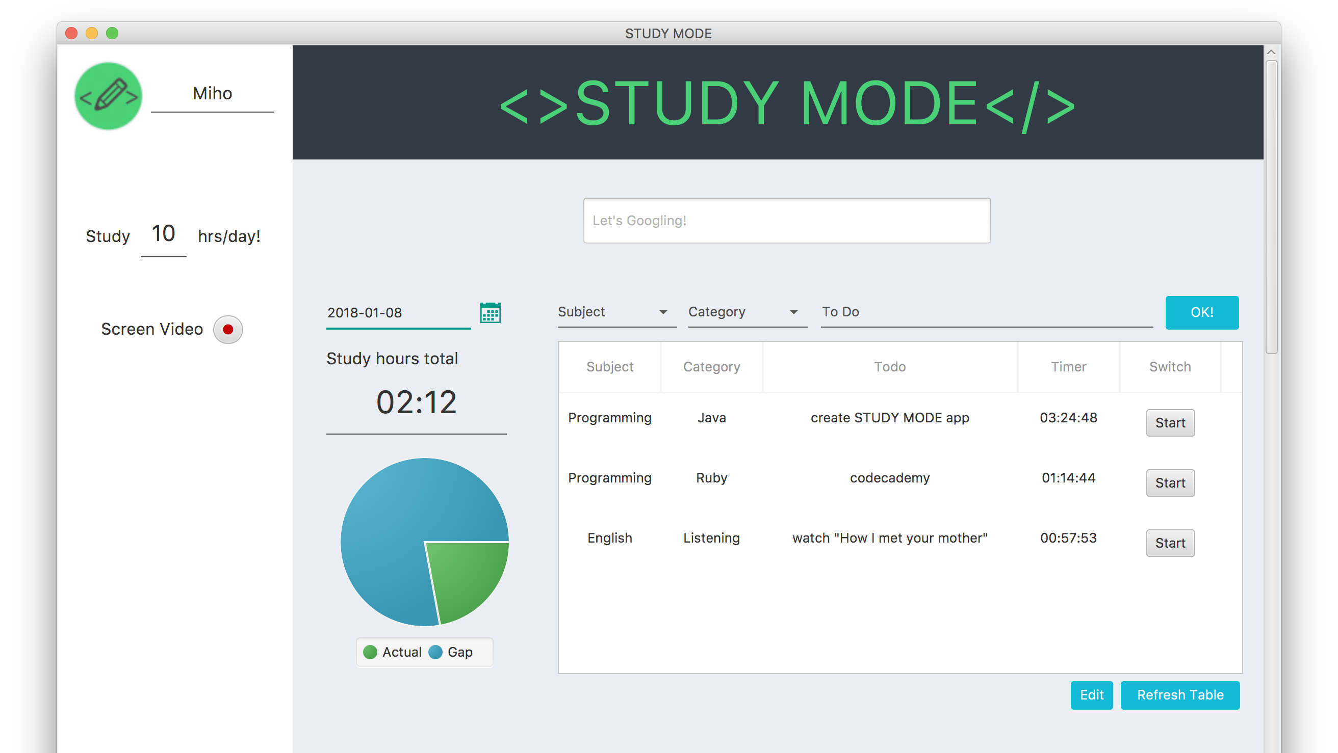 GitHub - rami6/STUDY-MODE: A program to help learners.