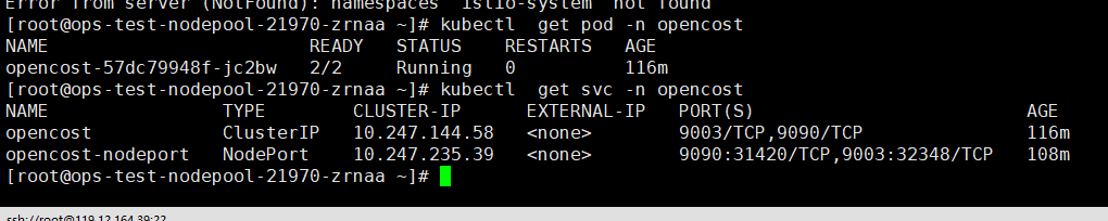 OpenCost UI 没有数据 · Issue #1643 · opencost/opencost · GitHub