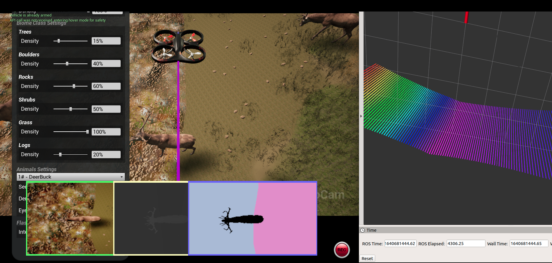 lidar sensor can not get the real data from environment · Issue #4247 ...