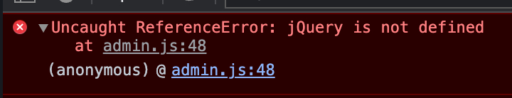 Uncaught ReferenceError: jQuery is not defined · Issue #154 · MaistrenkoAnton/django-material ...