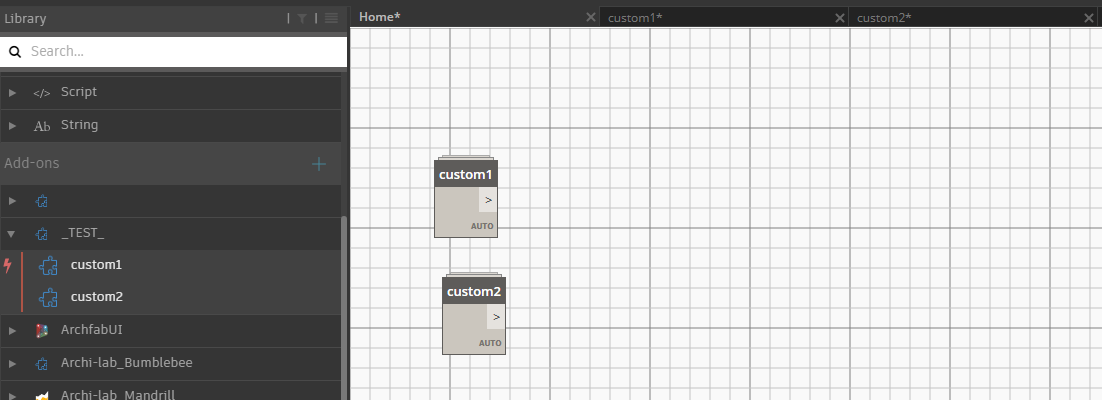 Automatic Renaming Of Custom Nodes When Editing Multiple Unsaved Custom