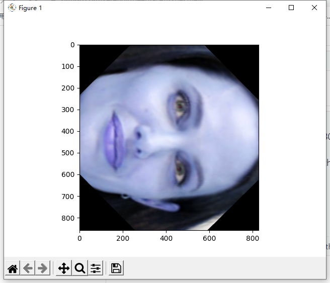 Is this a wrong align result of RetinaFace.extract_faces(align = True ...