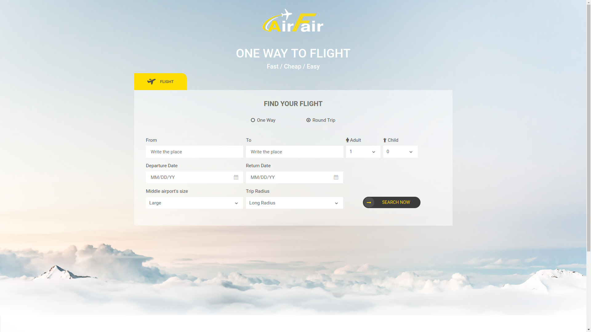 GitHub - kzoukas/Airfair-SpringBoot: Airfair is a Web App that searches for flight tickets. This ...