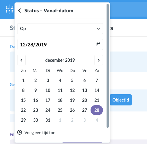 Calendar filter UI ignores date format setting · Issue #11604 ...