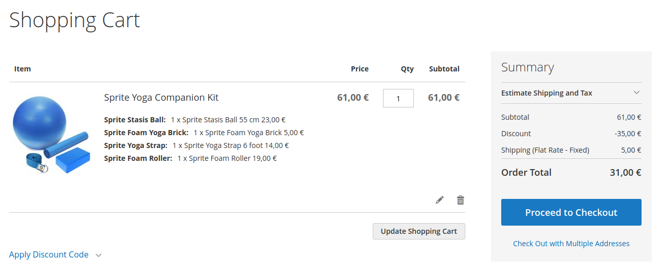 [Cart Rule] Incorrect fixed discount amount applied for bundle products · Issue #36532 · magento ...