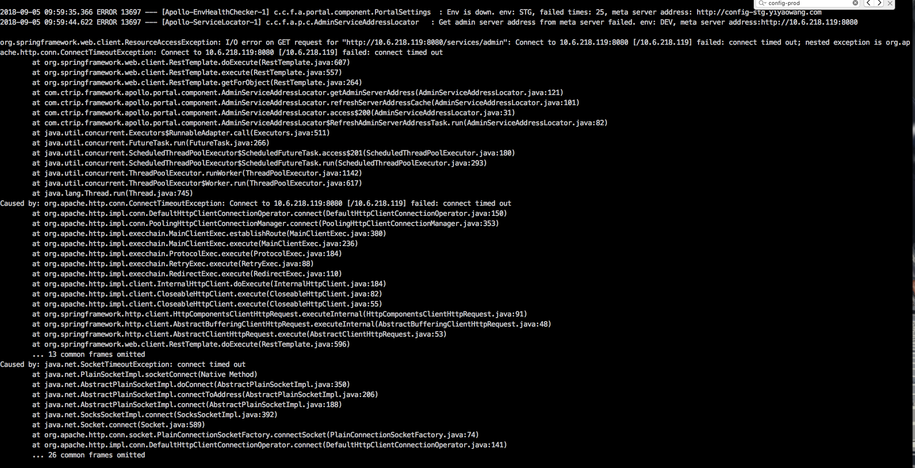 configservice和Adminservice · Issue #1442 · apolloconfig/apollo · GitHub