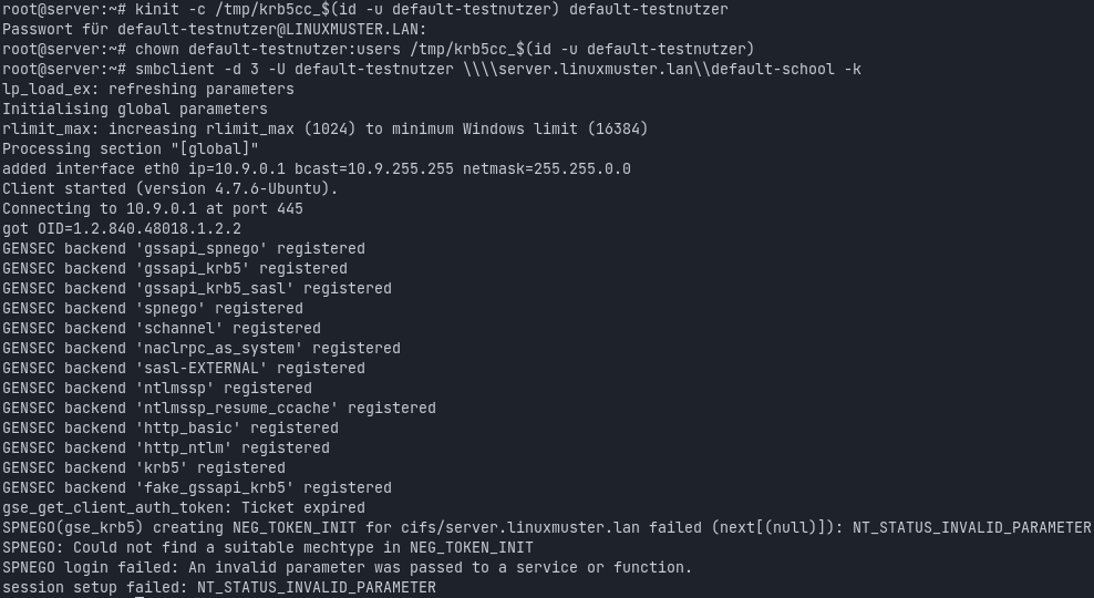 samba home plugin exception · Issue #235 · linuxmuster/linuxmuster-webui7 · GitHub