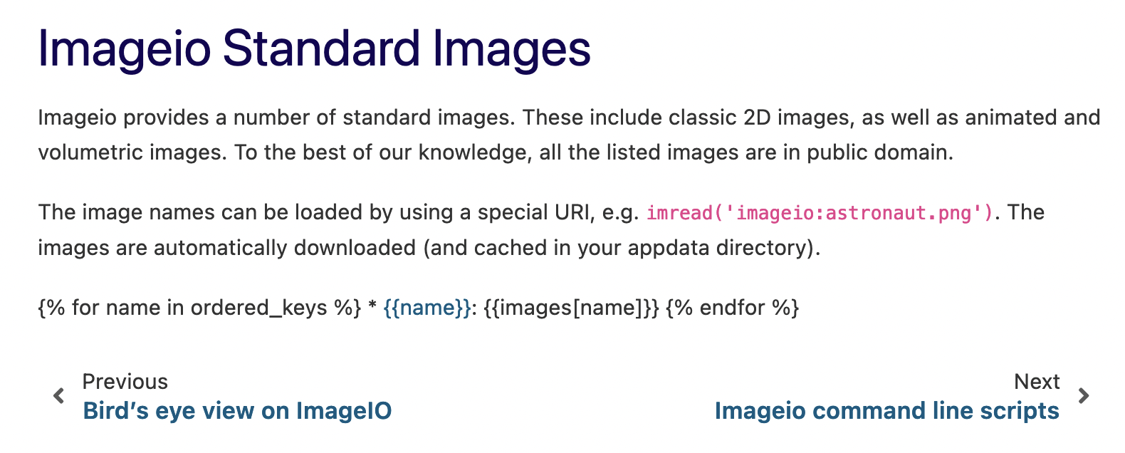 Docs on default images is broken · Issue #782 · imageio/imageio · GitHub