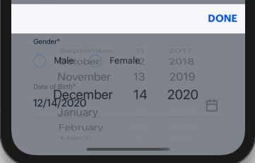 Different UI on iOS 14 · Issue #285 · react-native-datetimepicker/datetimepicker · GitHub