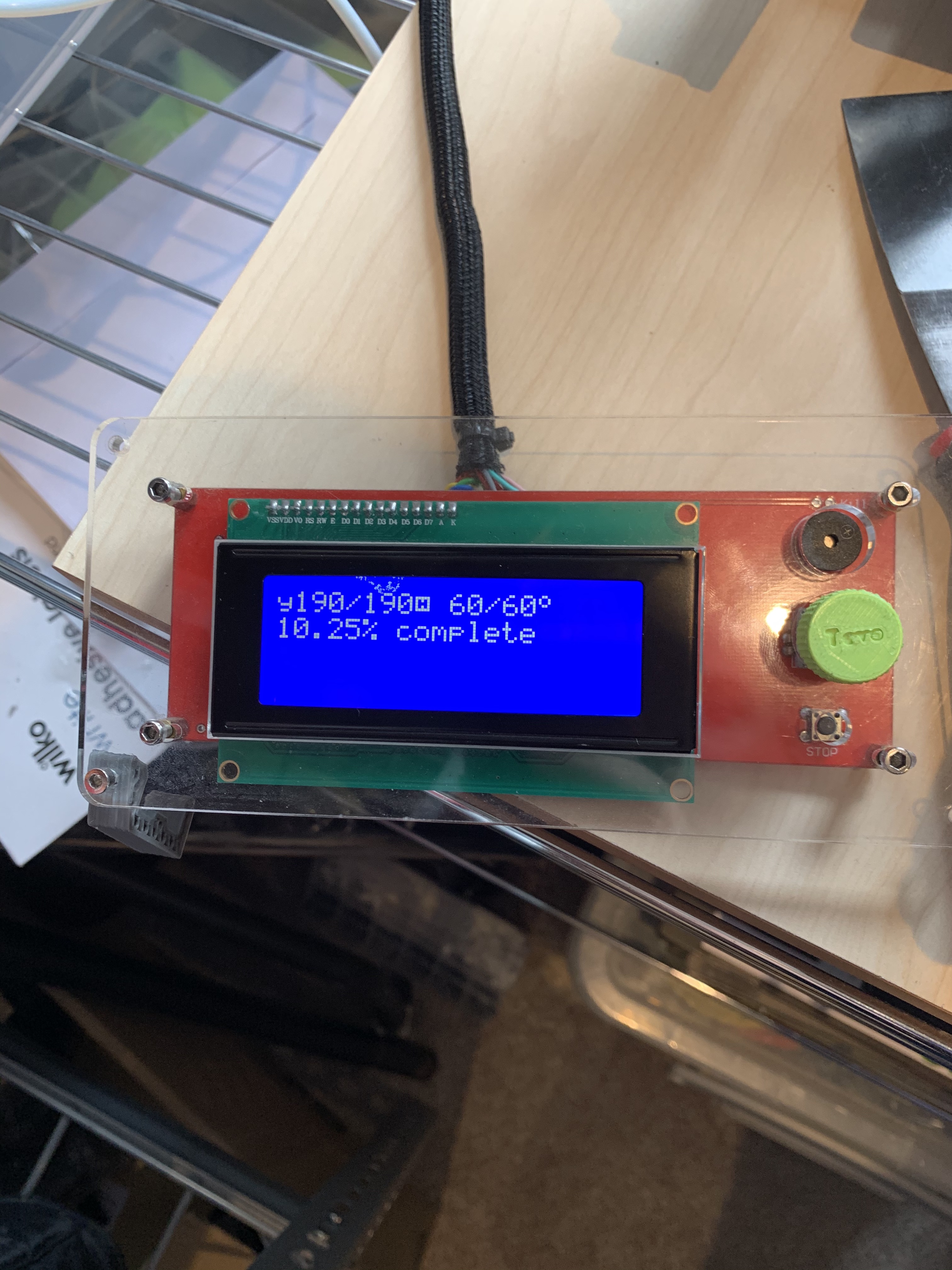 REPRAP DISCOUNT SMART CONTROLLER Displaying 20x2 not 20x4 · Issue ...