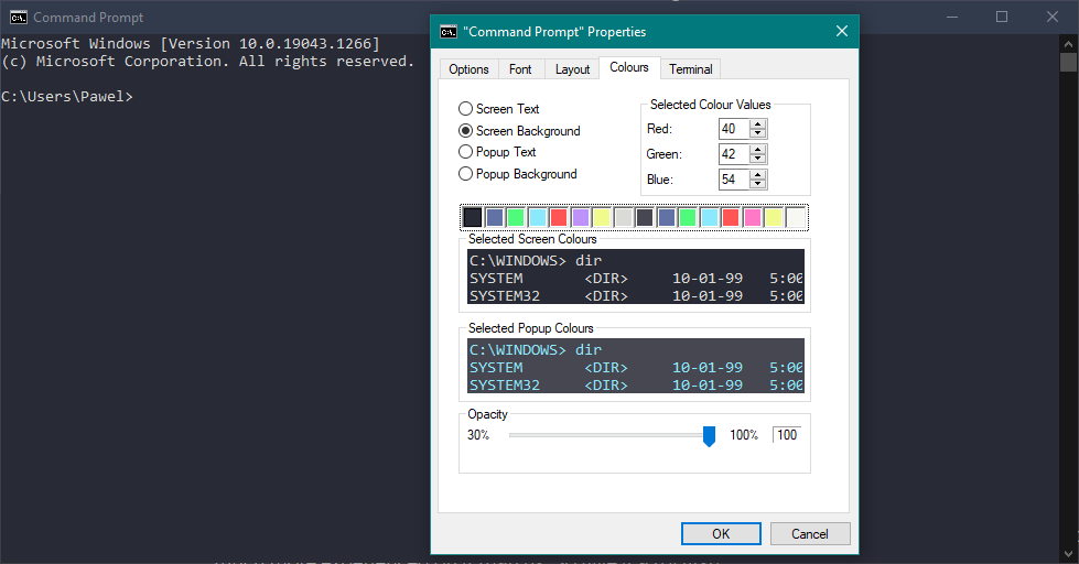 New theme - CMD.exe (Command Prompt) - from themer.dev · Issue #637 · dracula/dracula-theme · GitHub