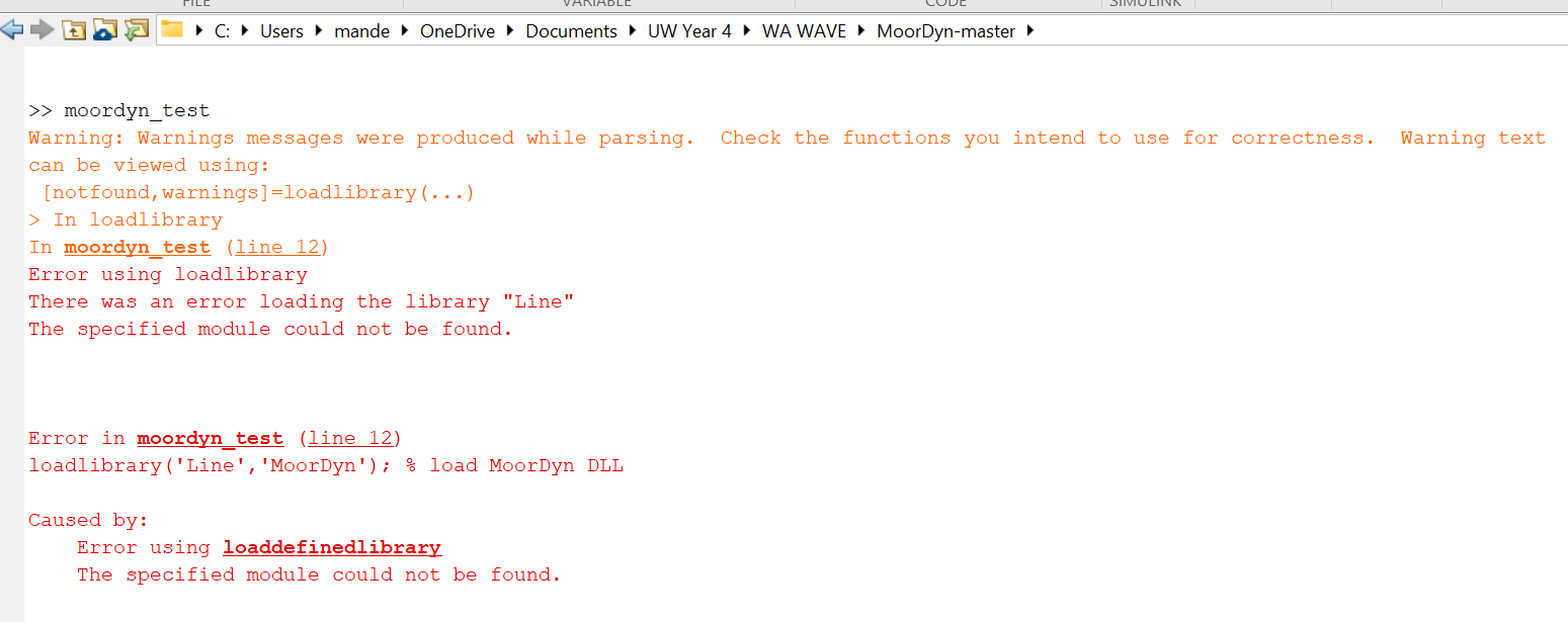 MoorDyn use in MATLAB · Issue #788 · WEC-Sim/WEC-Sim · GitHub