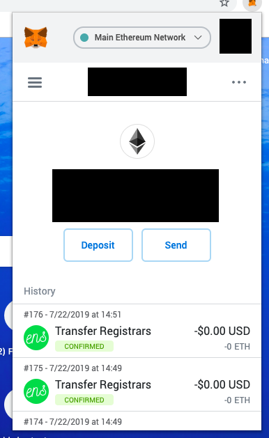 Displays old ENS logo, should display new one · Issue #7005 · MetaMask/metamask-extension · GitHub