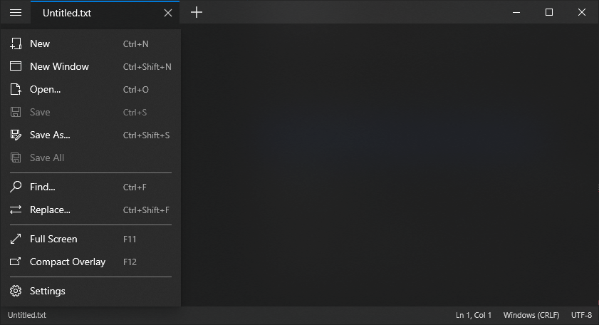 [Bug] Top left menu has wrong width first time it is opened · Issue #213 · 0x7c13/Notepads · GitHub