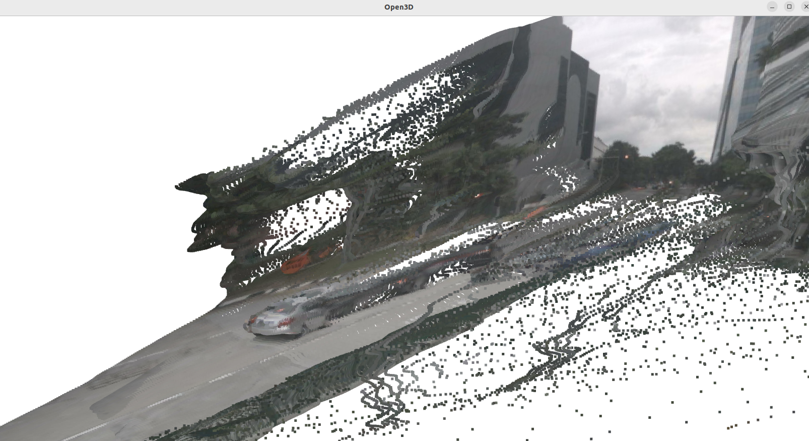Visualization Using Open3d · Issue 5 · Syscv R3d3 · Github