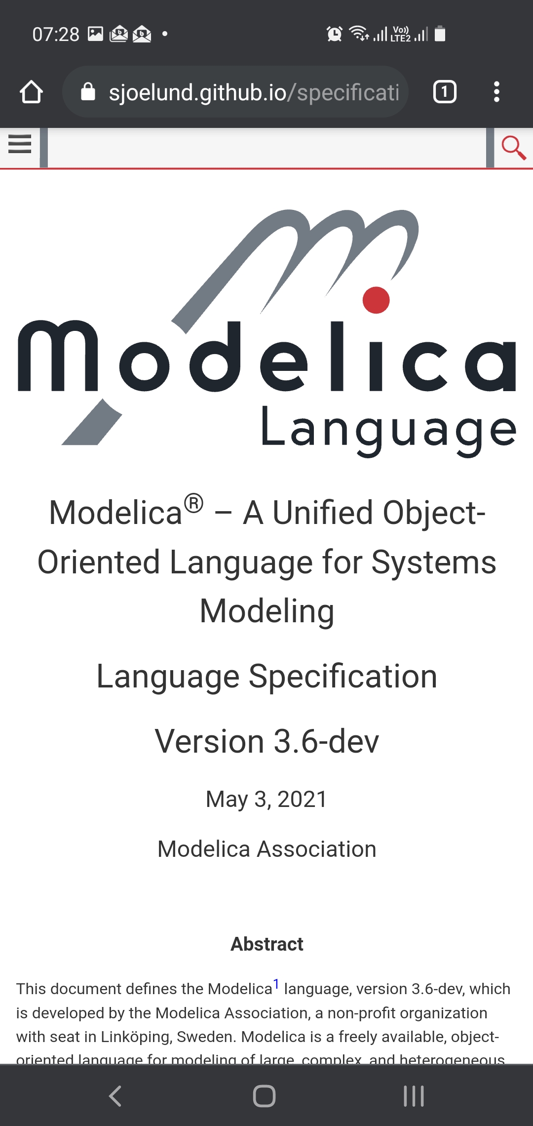 Usability/formatting issues with generated HTML spec · Issue #2825 · modelica ...