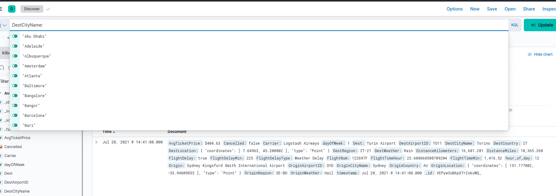 Autocomplete for search ( and filter panel) is not working for cross cluster search index ...