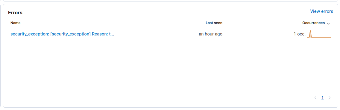 [APM] Errors UI mismatch between table view and individual error view · Issue #123186 · elastic ...