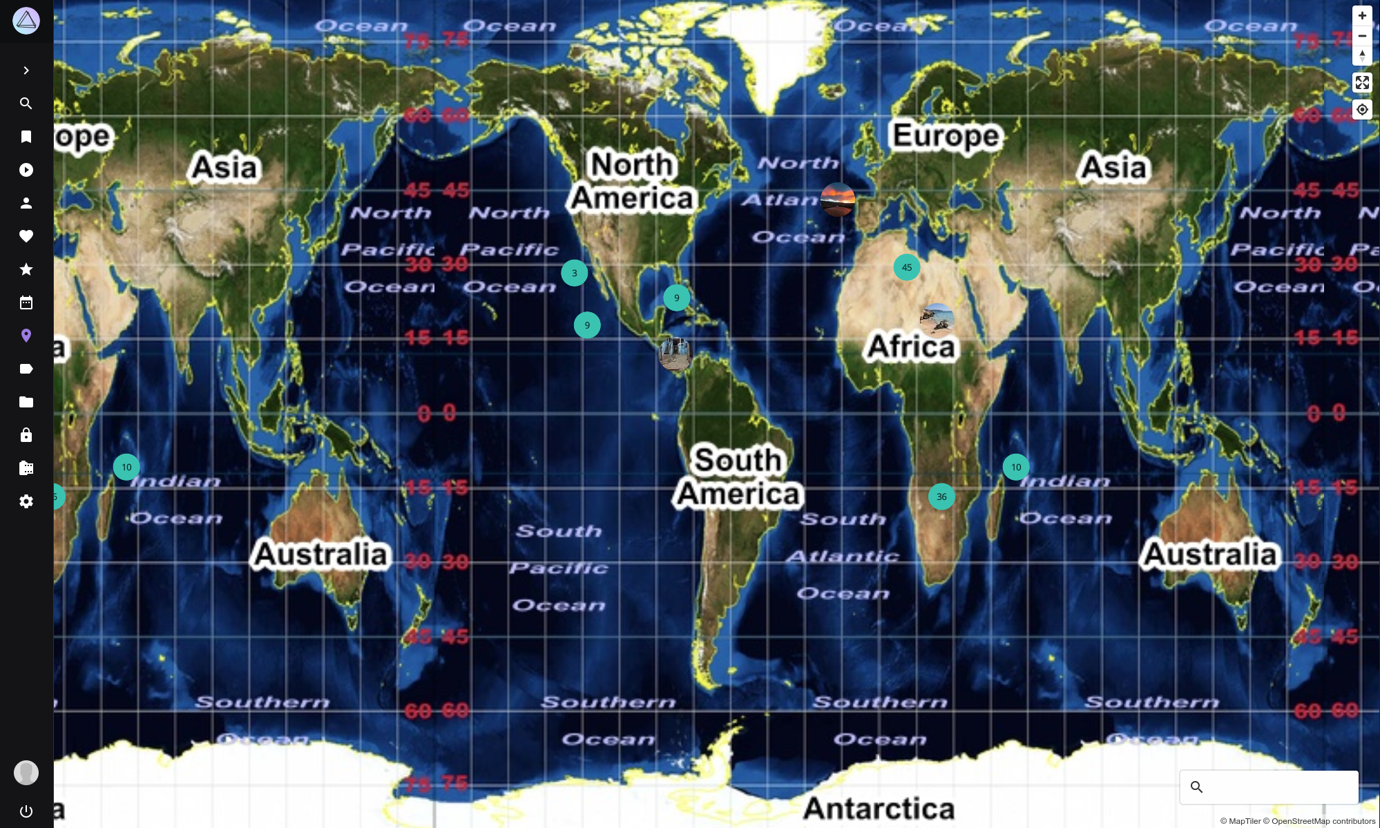 Places: Improve details of the default world map · Issue #2998 · photoprism/photoprism · GitHub