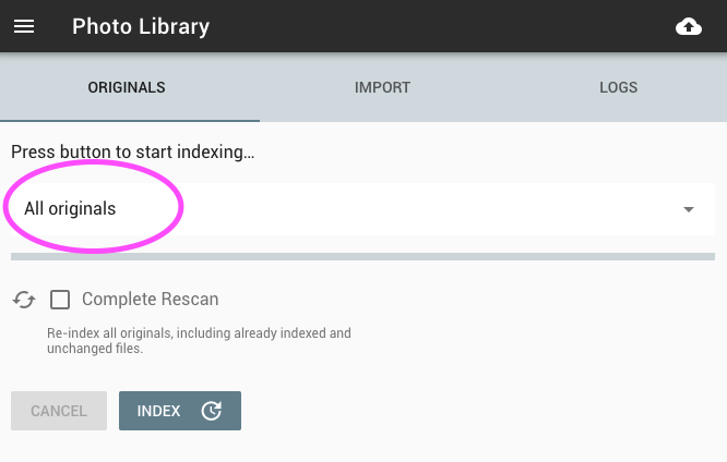 Import new added files only · Issue #322 · photoprism/photoprism · GitHub