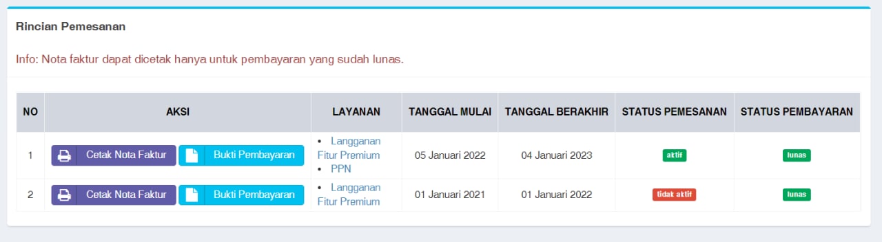 Permintaan fitur: Perjelas informasi layanan pelanggan · Issue #6841 · OpenSID/OpenSID · GitHub