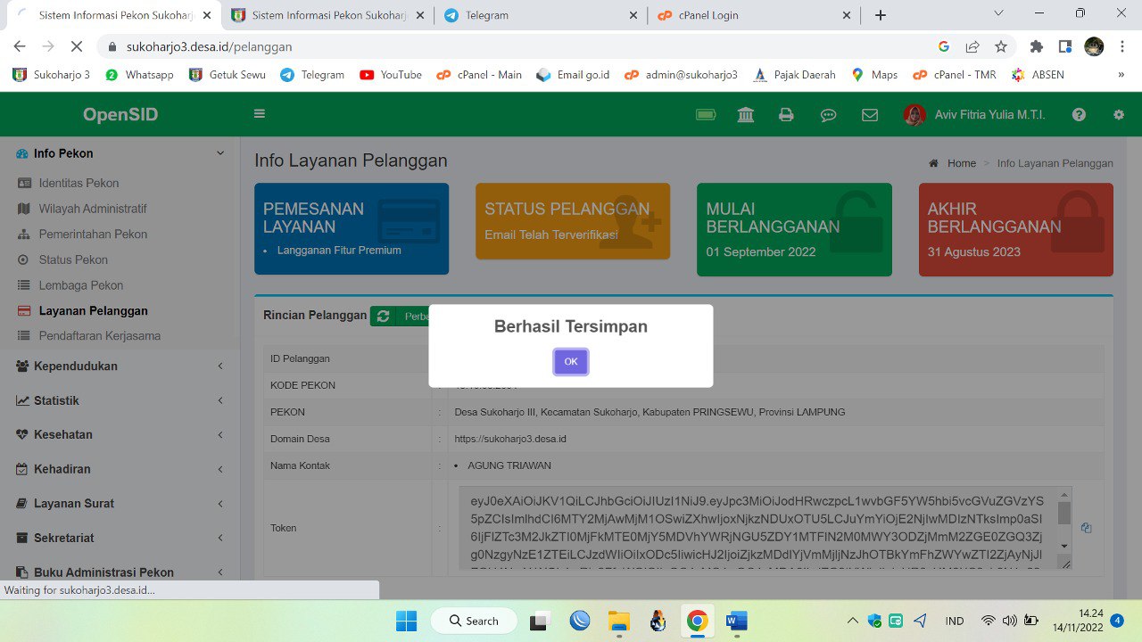 OPENSID: perbarui validasi cetak faktur · Issue #208 · OpenSID/wiki-layanan-opendesa · GitHub