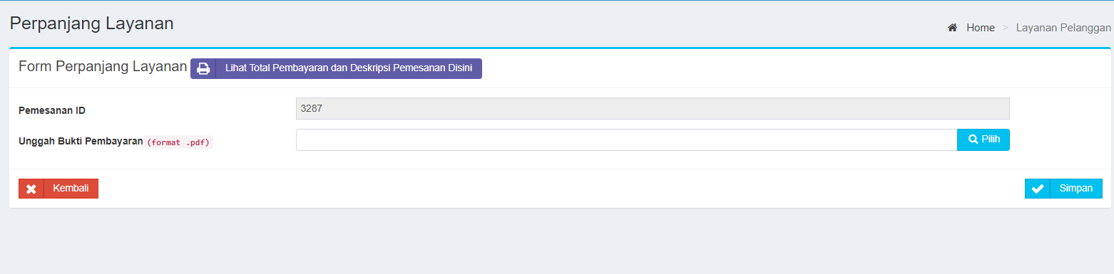 OpenSID | Cek fungsi tombol perpanjang pada Layanan Pelanggan · Issue ...