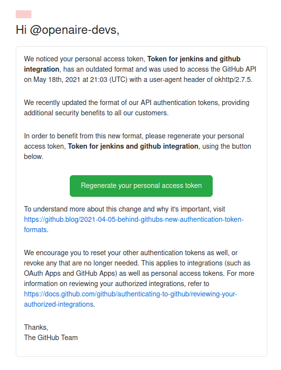 Update GitHub and Jenkins integration · Issue #1282 · openaire/iis · GitHub