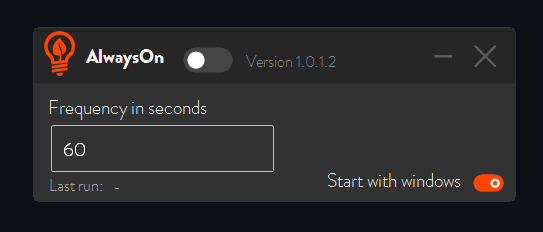 GitHub - onedevxyz/AlwaysOn: Learning c#. I usually make tools.