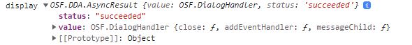 Sometimes Office.context.ui.displayDialogAsync cannot display dialog successfully when ...